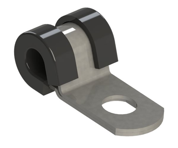 Buy Metal P Clips | Cable Clips Screw Fixed