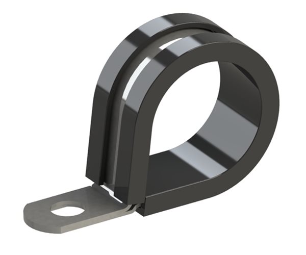 Buy Metal P Clips | Cable Clips Screw Fixed